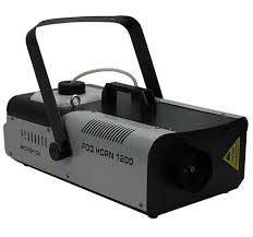 Microh DJ - FogHorn 1200 Watt Fog Machine w/ Wired & Wireless Remote ...